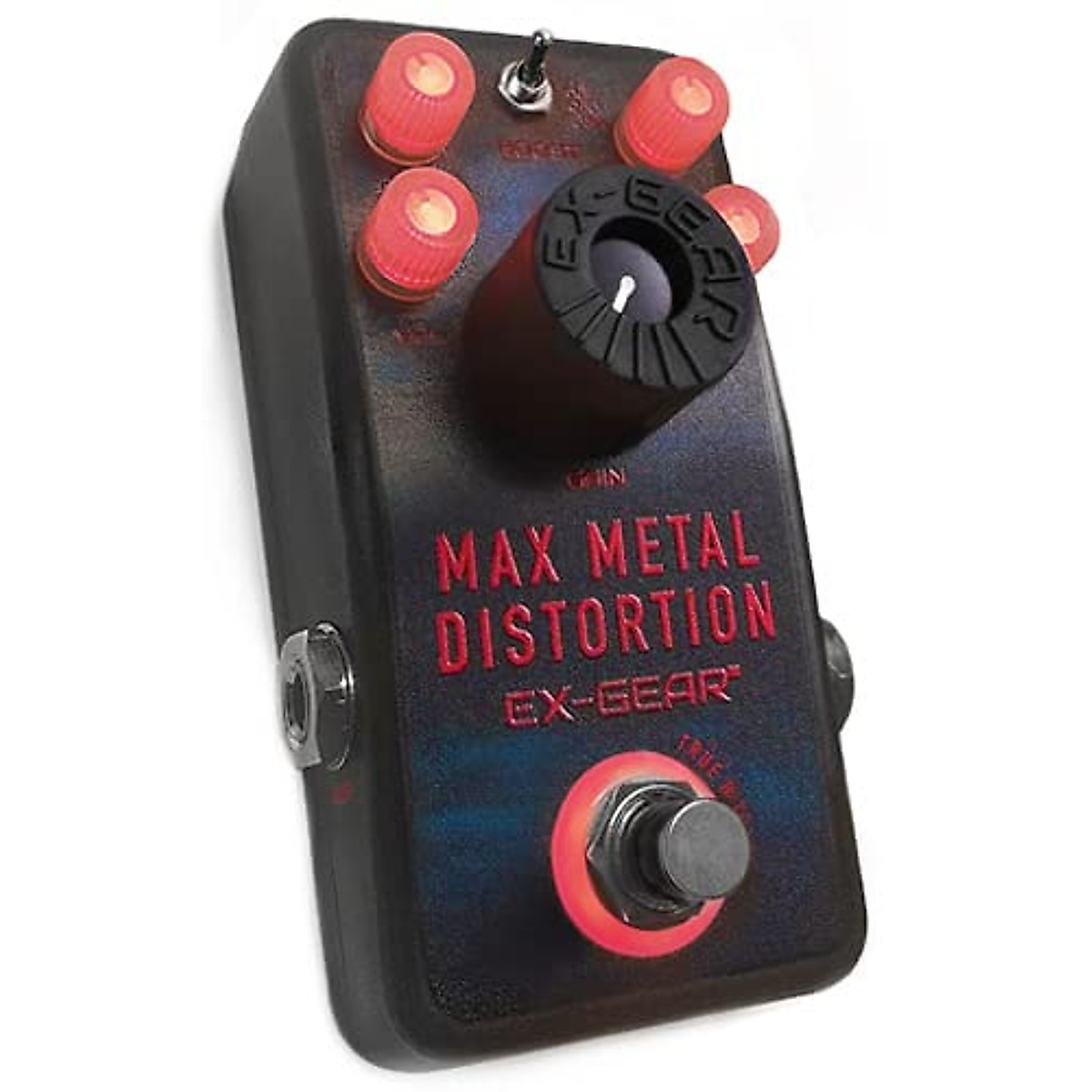 Max Metal High Gain Distortion Pedal with Full Range EQ for Metal & Thrash Guitar