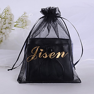 JISEN Sexy Women Heart Cutout Punk Half Finger PU Leather Performance Gloves Black, One Size