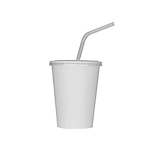Karat C-KCP12W 12 oz Paper Cold Cup (90mm Diameter), White (Pack of 1000)