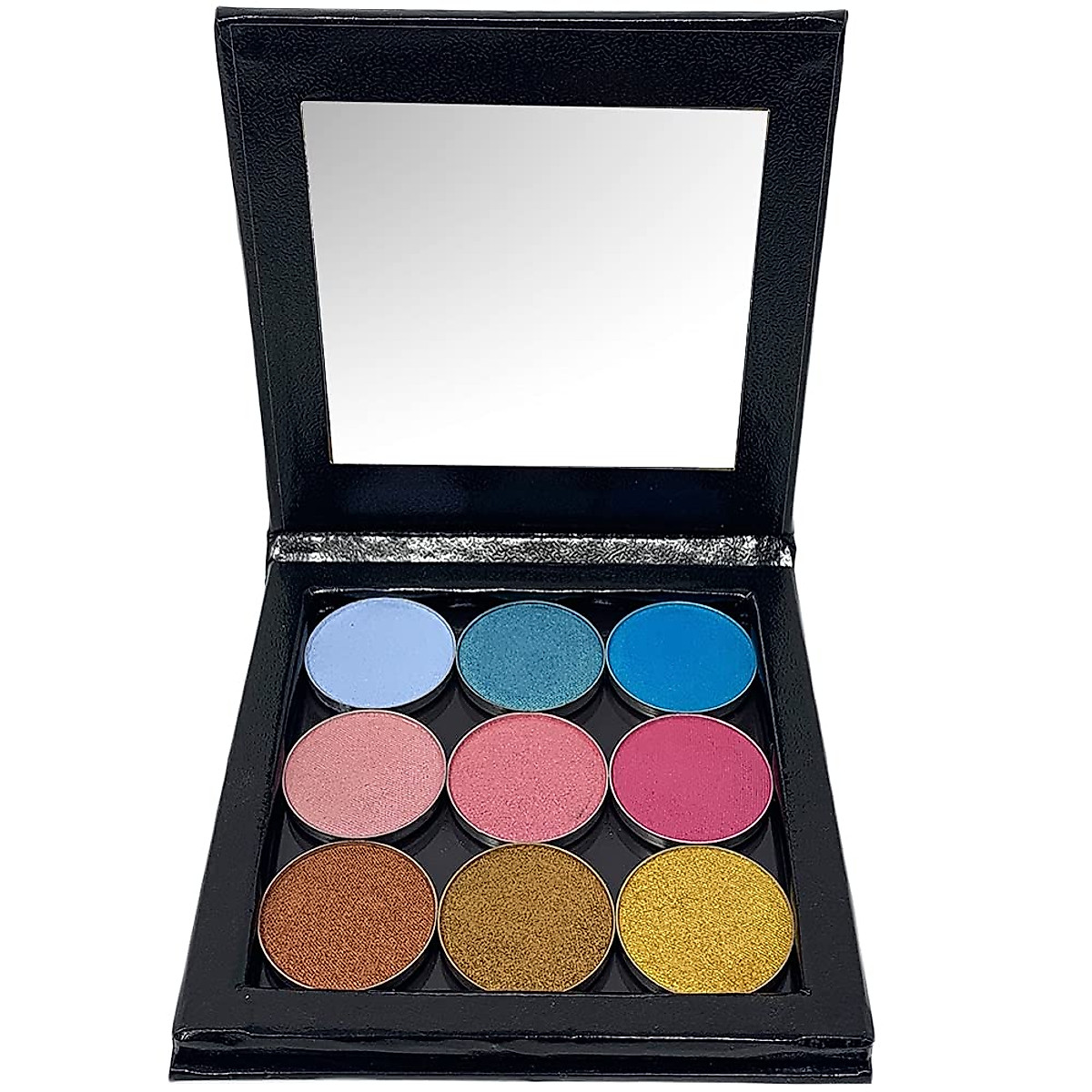 Z Palette Small Magnetic Makeup Palette, Empty Magnetic Palette, Universal Magnet makeup palette for Eyeshadows, Powders, Customizable Beauty Organizer with Clear Window