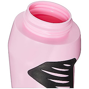 Nike Unisex's HYPERFUEL Water Bottle, Pink Rise/Black/Black/IRID, One size
