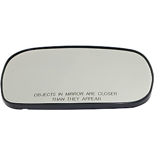 Kool Vue Mirror Glass Compatible with Honda Civic 2006-2011 Mirror Glass Passenger Side Non-Heated Coupe with Backing Plate