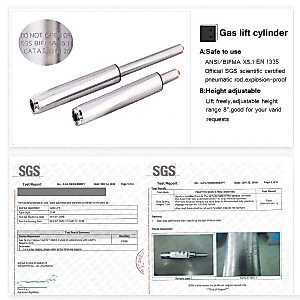 Kaleurrier Rolling Swivel Adjustable Heavy Duty Drafting Stool Chair for Salon,Medical,Office and Home uses,with Wheels and Back (Black)