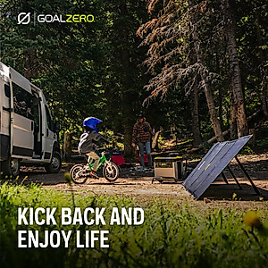 Goal Zero Nomad 200-Watt Solar Panel, Folding Solar-Panel Charger with Kickstand, Portable Solar-Panel Power