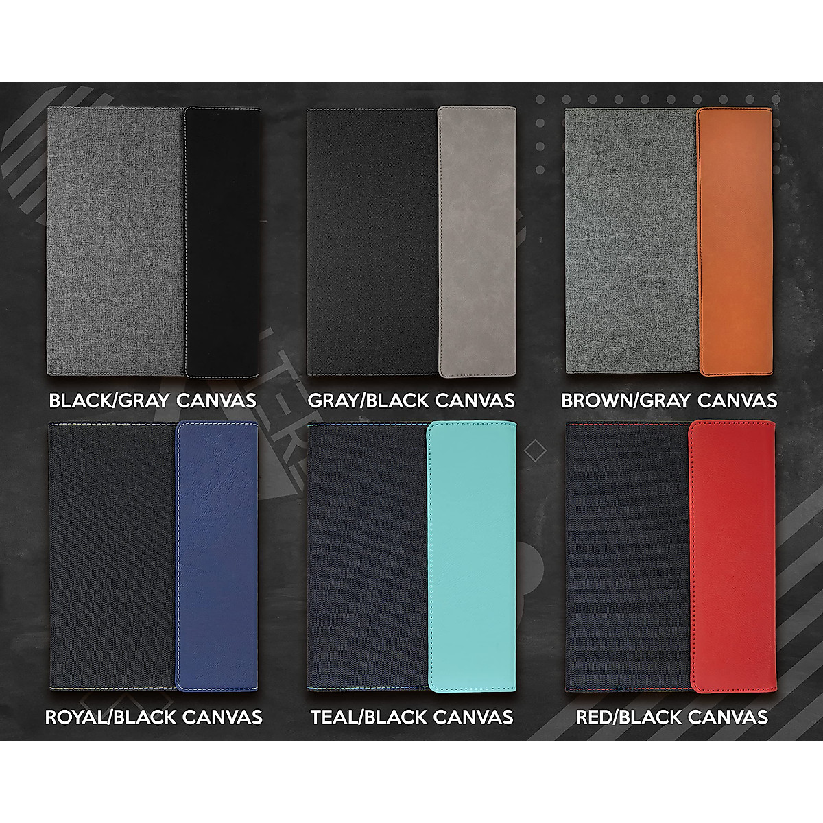 Alterd Industries California Highway Patrol - CHP State Trooper Gift, california highway patrol coffee Cup, Gifts for Officers Leather Portfolio Graduation (Black/Silver)