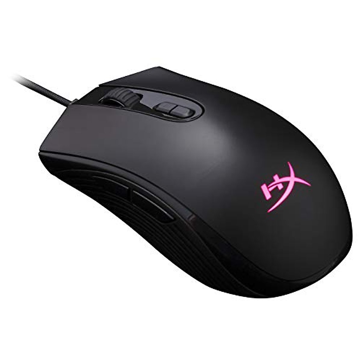 HyperX Pulsefire Core - RGB Gaming Mouse, Software Controlled RGB Light Effects & Macro Customization, Pixart 3327 Sensor up to 6,200DPI, 7 Programmable Buttons, Mouse Weight 87g