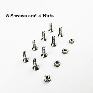 WDTMEEZU Professional Fingerboard Tool Kit Finger Skateboard Tool Fingerboard Screw Driver Fingerboard Nut Driver Fingerboard Screws and Nuts kit Finger Toy Tool