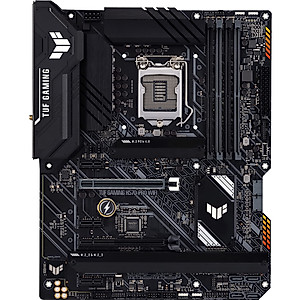 ASUS TUF Gaming H570-PRO WiFi 6 LGA1200 (Intel 11th/10th Gen) ATX gaming motherboard (PCIe 4.0, WiFi 6, 2.5Gb LAN, 3xM.2 slots, 8+1 power stages, front panel TypeC™ connector, Thunderbolt™ 4 support)