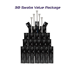 UES APSC-30 APS-C Swab Value Package - Compatible with Sony, Nikon, Canon DSLR Reflex & Mirrorless Digital Cameras CCD & CMOS APS C Type Sensor Clean (30 X 16mm Swabs)