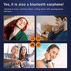 Walkie Takie with Long Range Global Intercom Communication,Trace Back Conversation, Two Way Radio with Bluetooth 5.0,Hand Free for Biking, Camping, Hiking,Skiing,Cruise Shipping,Traveling and More