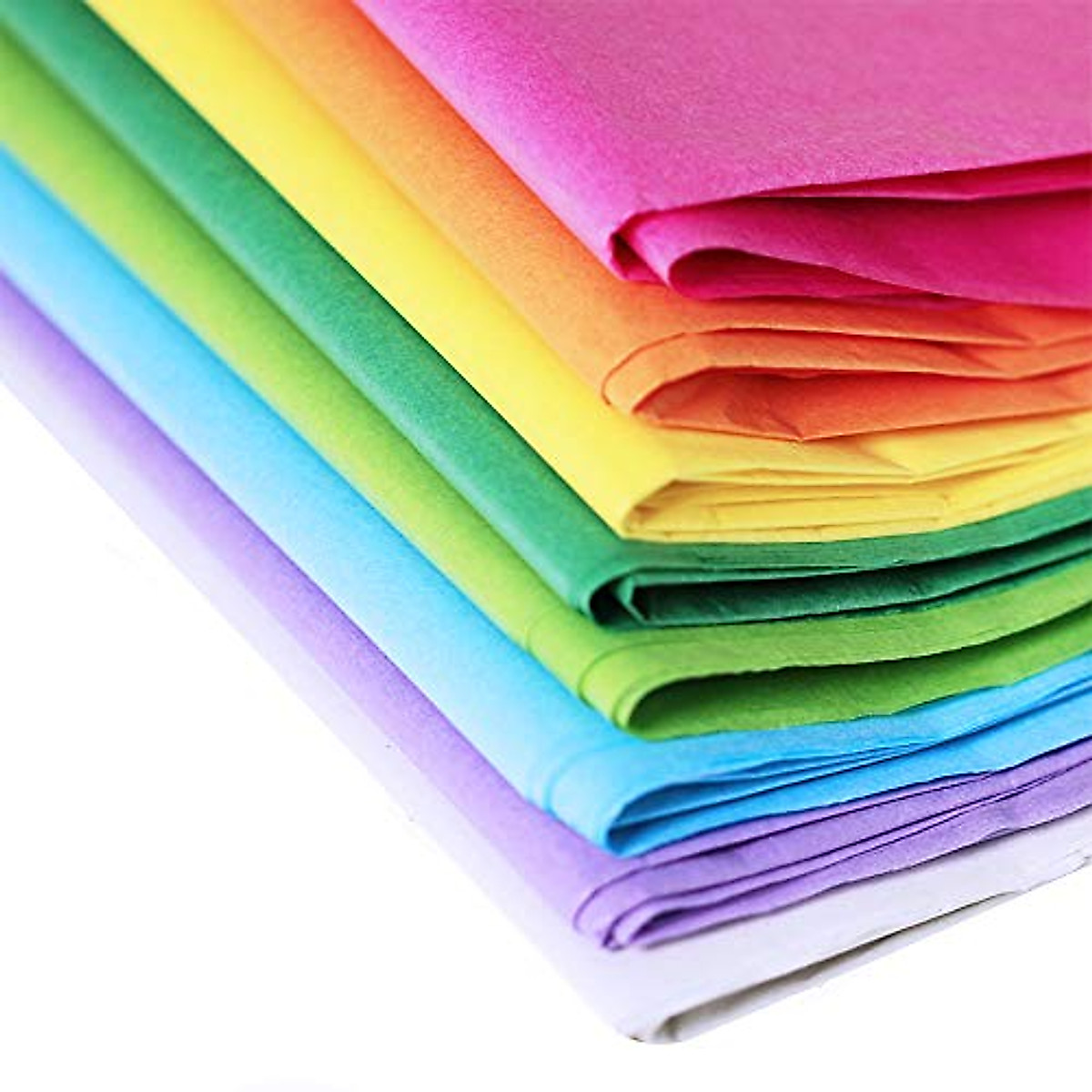 Supa 160 Sheets 8 Easter Day Multicolor Tissue Paper Bulk Wrapping Tissue Paper 20 x 27" for Art Craft Floral DIY Birthday Love Theme Party Tissue Valentine's Day Paper Pom Pom