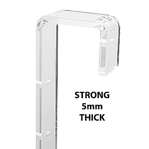 Extra Large Wide Hanging Turtle Basking Platform - 17"x16" Aquatic Reptile Ramp Dock with Foot Grips, Adjustable, Ideal for 65+ Gallon Tanks or Larger