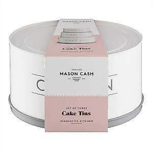 Mason Cash Innovative Kitchen Nesting Cake Tins, Set of 3