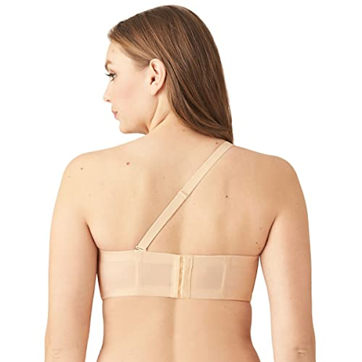 Wacoal Women's Red Carpet Full Busted Strapless Convertible Bra, Natural Nude, 44DDD