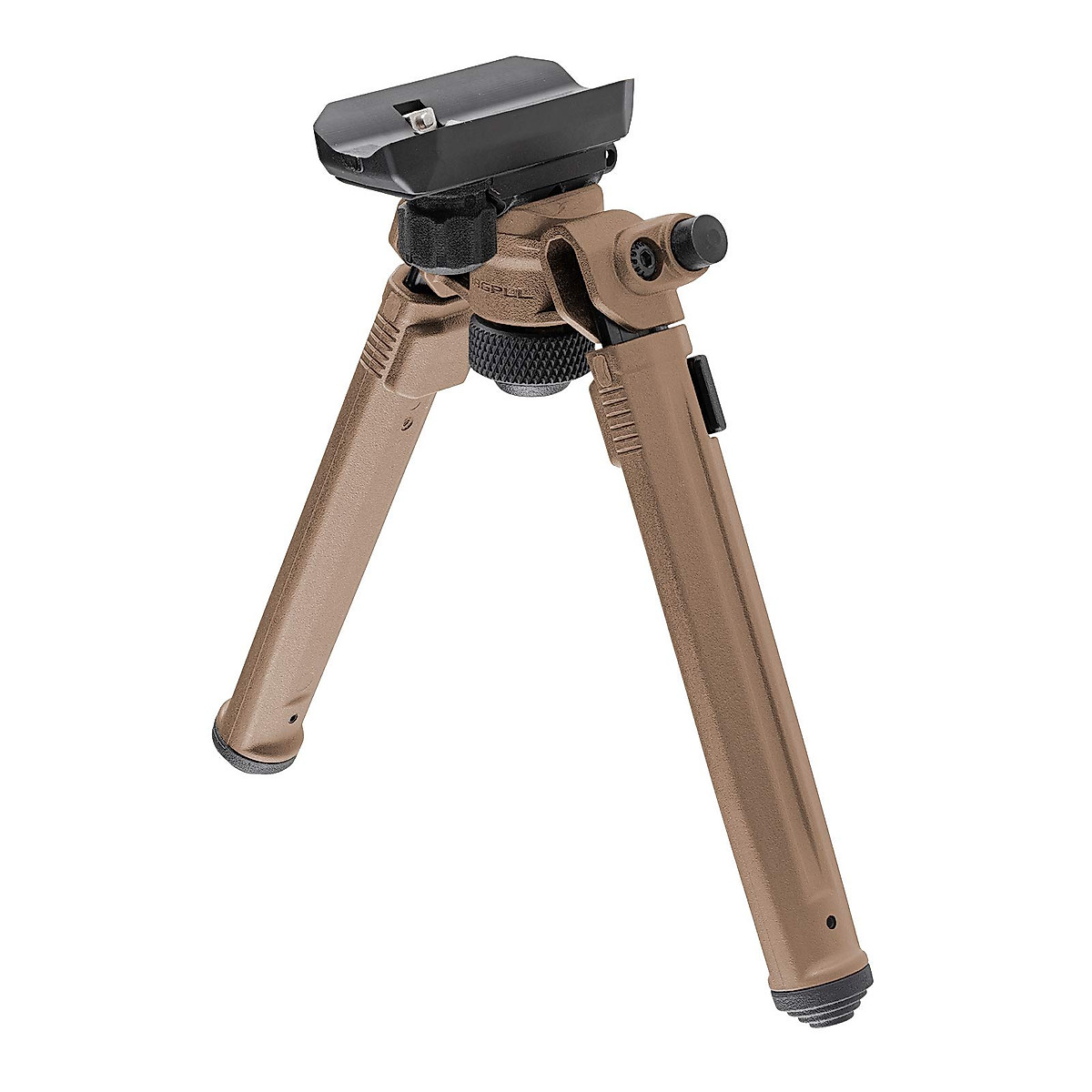 Magpul Rifle Bipod Gun Rest for Hunting and Shooting, Sling Stud QD, Flat Dark Earth