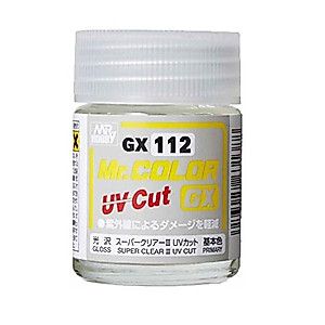 Mr. Hobby GX112 Mr. Color GX Super Clear III UV Cut Gloss 18ML, GSI Creos