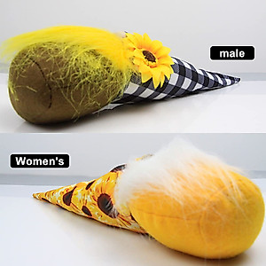 ivolks Sunflower Doll Gnomes Plush Pack of 2-Piece