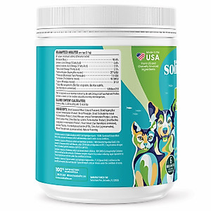 Solid Gold SeaMeal Cat Probiotic & Dog Probiotics for Digestive Health - Kelp Powder Cat & Dog Supplement w/Prebiotics & Digestive Enzymes for Skin, Coat, & Gut + Immune Support (8 Ounce (Pack of 1))