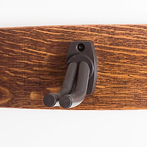 Napa Valley Wine Barrel Double Guitar Rack, Choice of Finish