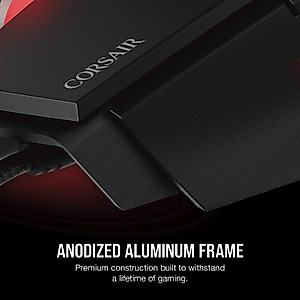 CORSAIR M65 Pro RGB - FPS Gaming Mouse - 12,000 DPI Optical Sensor - Adjustable DPI Sniper Button - Tunable Weights -  Black (CH-9300011-NA)