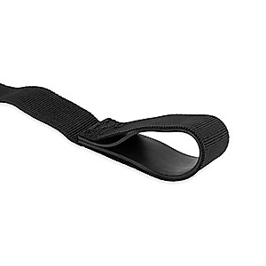 Camco RV Awning Replacement Pull Strap | Convenient Way to Roll Awning Out or Retract Awning | Measures 99-1/4-inches (L) x 1-inch (W) | Black (42505)