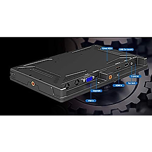 LILLIPUT 10.1" FA1016/C/T IPS FHD 1000:1 Capacitive Mutli-Touch HDMI/VGA Support 4K 30Hz Glass+Glass Technology with Free Desktop Stand USA Official Seller VIVITEQ (USA Service Directly)