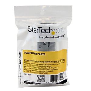 StarTech.com 3.5in Universal Hard Drive Mounting Bracket Adapter for 5.25in Bay - 3.5 to 5.25 HDD Drive Adapter , TAA (BRACKET)