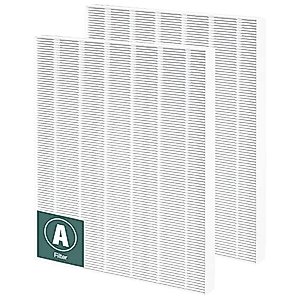 115115 HEPA Replacement Filter A for Winix PlasmaWave Air Purifier C535, 5300, 6300, 5300-2, 6300-2, P300, 2 Pack True HEPA Size 21 Filter