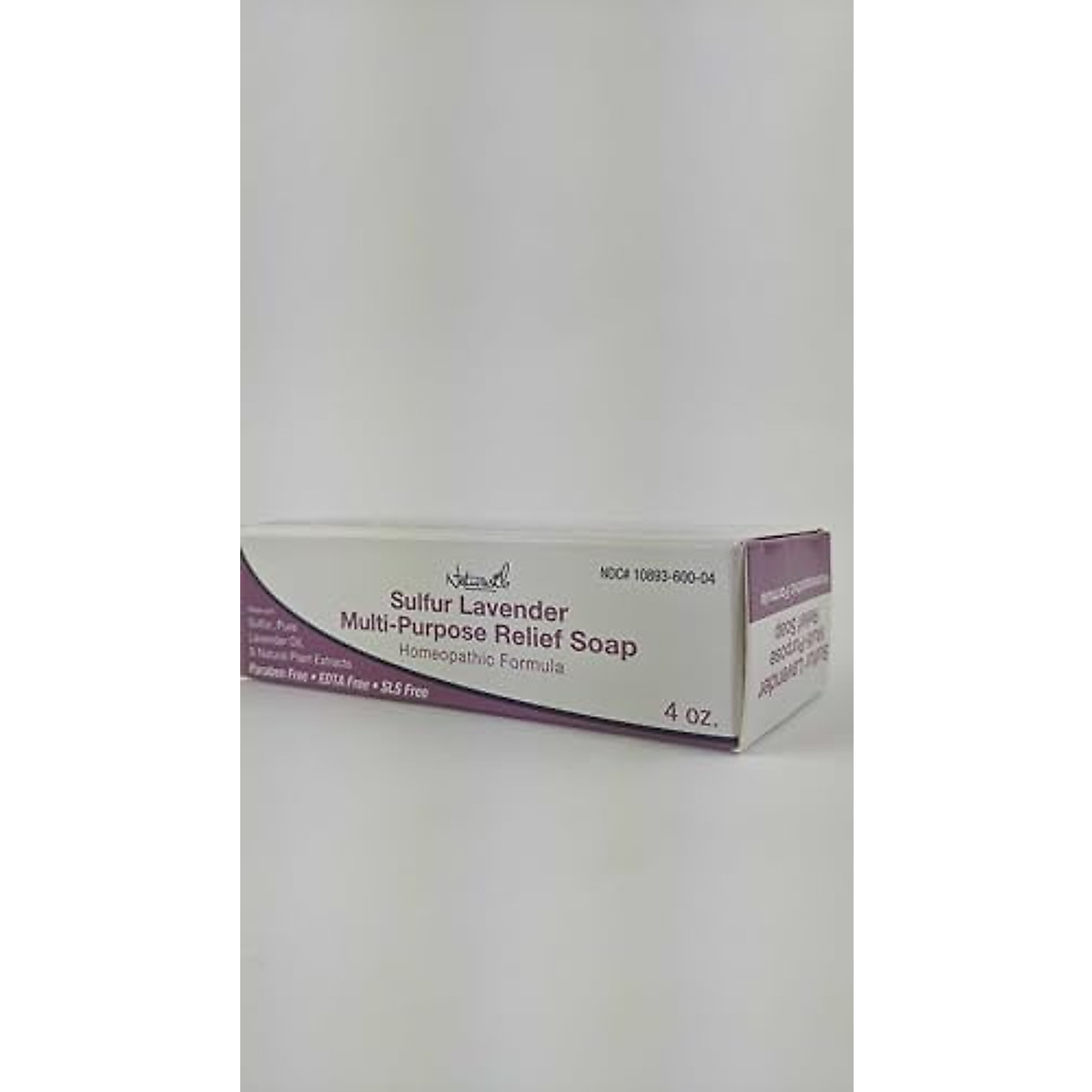 Naturasil 10% Sulfur Lavender Soap Bar Natural Skin Treatment for Acne, Bug Bites, Warts Treatment, Viral Bumps, Nodes & Itching | for Kids & Adults |113 grams