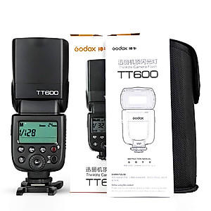 Godox TT600 Flash 2.4G HSS Thinklite Camer Flash Speedlite Built in Godox X System Receiver Wireless GN60 Master/Slave Camera with Xpro-N Trigger Transmitter Compatible Nikon Camera (2pcs)