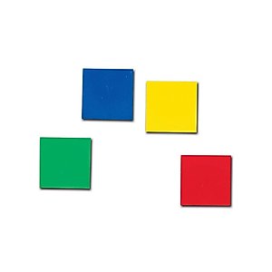hand2mind Foam Square Color Tiles, Color Sorting, Math Counters for Kids, Counting Manipulatives, Colored Foam Squares, Math Manipulatives, Bingo Chips, Game Tokens, Tiles Learning (Set of 40)