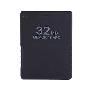 8M 2 Memory Card, 8M Memory Card High Speed for PS2 Console Games Accessories(8 M)