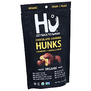 HU KITCHEN Chocolate Covered Cashews, 4 OZ