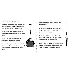 Jinhao Nature Rose Wood Fountain Pen Bent Nib(Fine to Broad Size),Fude Pen for calligraphy,art drawing and handwriting