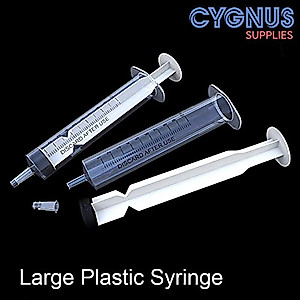 CYGNUS SUPPLIES 4 Pack - 10ml Syringes Without Needle for Measuring, Lip Gloss, Liquid refilling, Dispensing, DIY Crafts, DIY Lip Gloss Accessories, Feeding Pets, Food, Scientific Labs