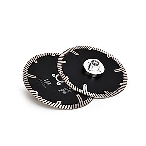 Casaverde 6" Granite Blade，Turbo Diamond Blade with Removable 5/8-11 Thread Cuts for Granite,Marble,Engineered Stone and Ceramic Tiles