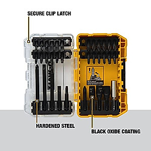 DEWALT Impact Driver, Screwdriver Bit Set, 34-Piece (DW2153)
