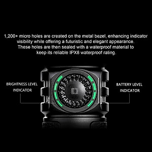 OLIGHT Seeker 4 Pro Rechargeable Flashlights, High Powerful Bright Flashlight 4600 Lumens with USB C Holster, Waterproof for Emergencies, Camping, Searching (Matte Black Cool White)