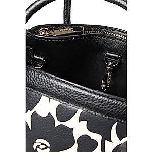 Kate Spade New York Knott Rosy Garden Medium Satchel Black Multi One Size