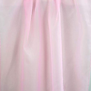 TABLECLOTHSFACTORY 22" x 80" Pink Premium Chiffon Table Runner for Weddings Party Banquets Decor Fit Rectangle and Round Table