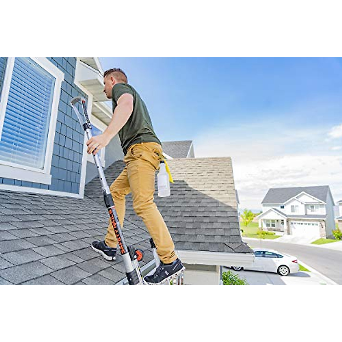 Little Giant Ladders, Epic, M17, 17 foot, Multi-Position Ladder, Aluminum, Type 1A, 300 lbs weight rating, (16817-818)