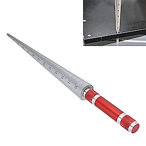 Aperture Gauge, Stainless Steel Conical Inner Diameter Inspection Measurement Tool 3‑15mm Used to Measure the Inner Diameter and Hole of Thin Walled Parts