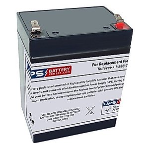 UPSBatteryCenter 12V 2.9Ah F1 Compatible Replacement Battery for Consent GS12V2.8AH