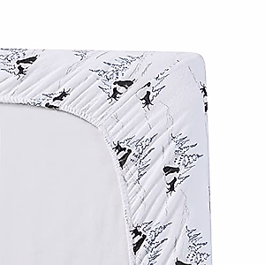 Eddie Bauer - King Sheet Set, Warm Breathable Cotton Flannel Bedding with Deep Pockets, Brushed for Extra Softness, Cozy Home Decor, Oeko-Tex Certified (Dog Friends White, King)