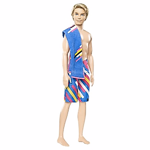 Barbie - Bathing Suit Ken Doll, Includes Doll and Swimsuit