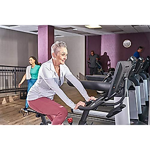 Echelon Smart Connect Fitness Bike, 30-Day Free Echelon Membership, Easy Storage, Small Spaces, Cushioned Seat, Solid Design, HIIT, Top Instructors, 32 Resistance Levels, Bluetooth, EX-7S