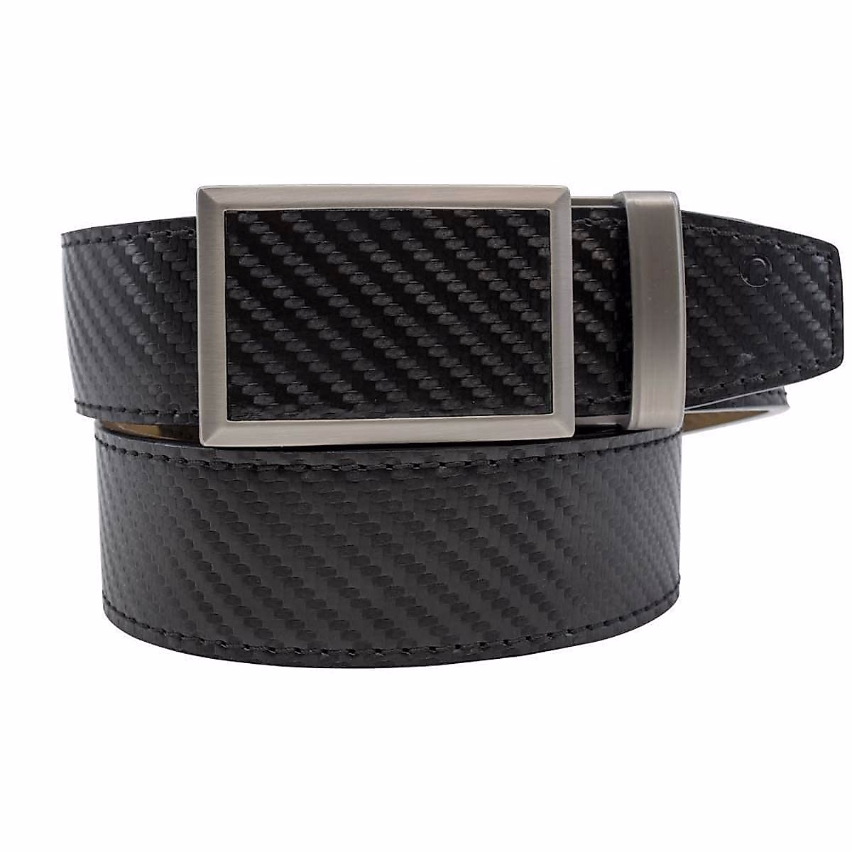 Fast Eddie Carbon Black, 1 3/8" Strap, Golf Belt