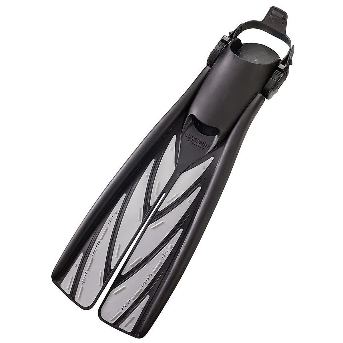 Atomic Aquatics Split Fins, Red, Large