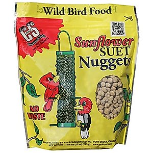 C & S CS06110 Sunflower Suet Nuggets, 27-Ounce