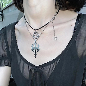RICHTRUE Y2k Necklace for Women Grunge Jewelry Emo Accessories Cute Necklaces Fairy Grunge Accessories